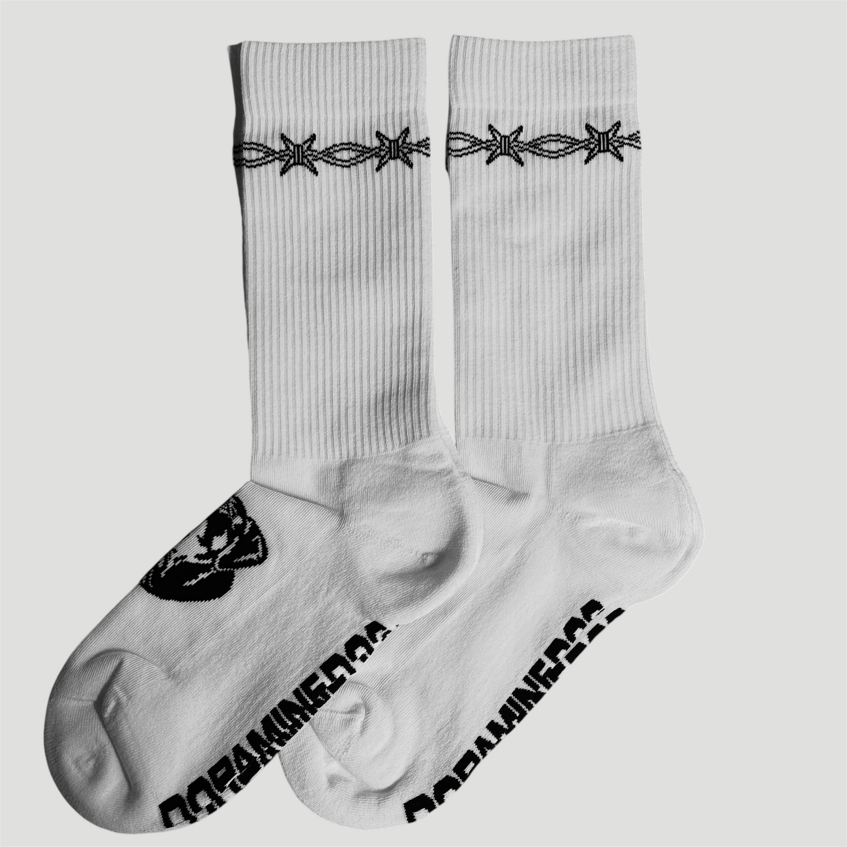 DOPAMINE DOG Barbed Crew Socks 2 PAIRS – Dopamine Dog