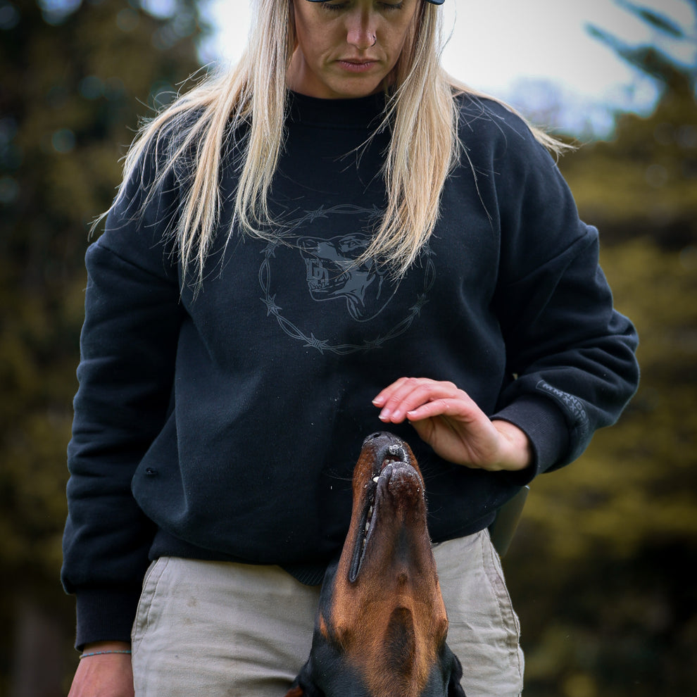 DOPAMINE DOG Barbed Crew Neck – Dopamine Dog